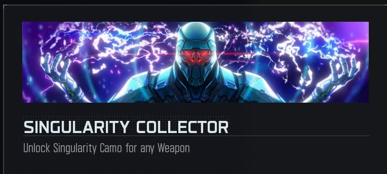 BO7 Singularity Hard Unlock Camo Service